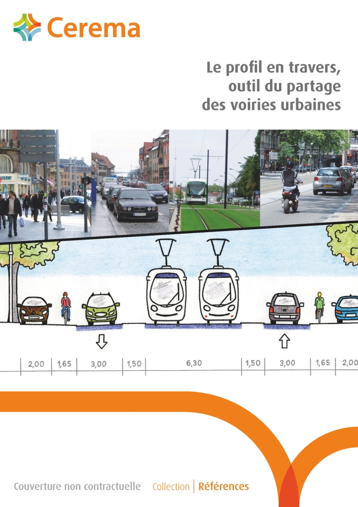 Le profil en travers, outil du partage des voiries urbaines | Publications du Cerema