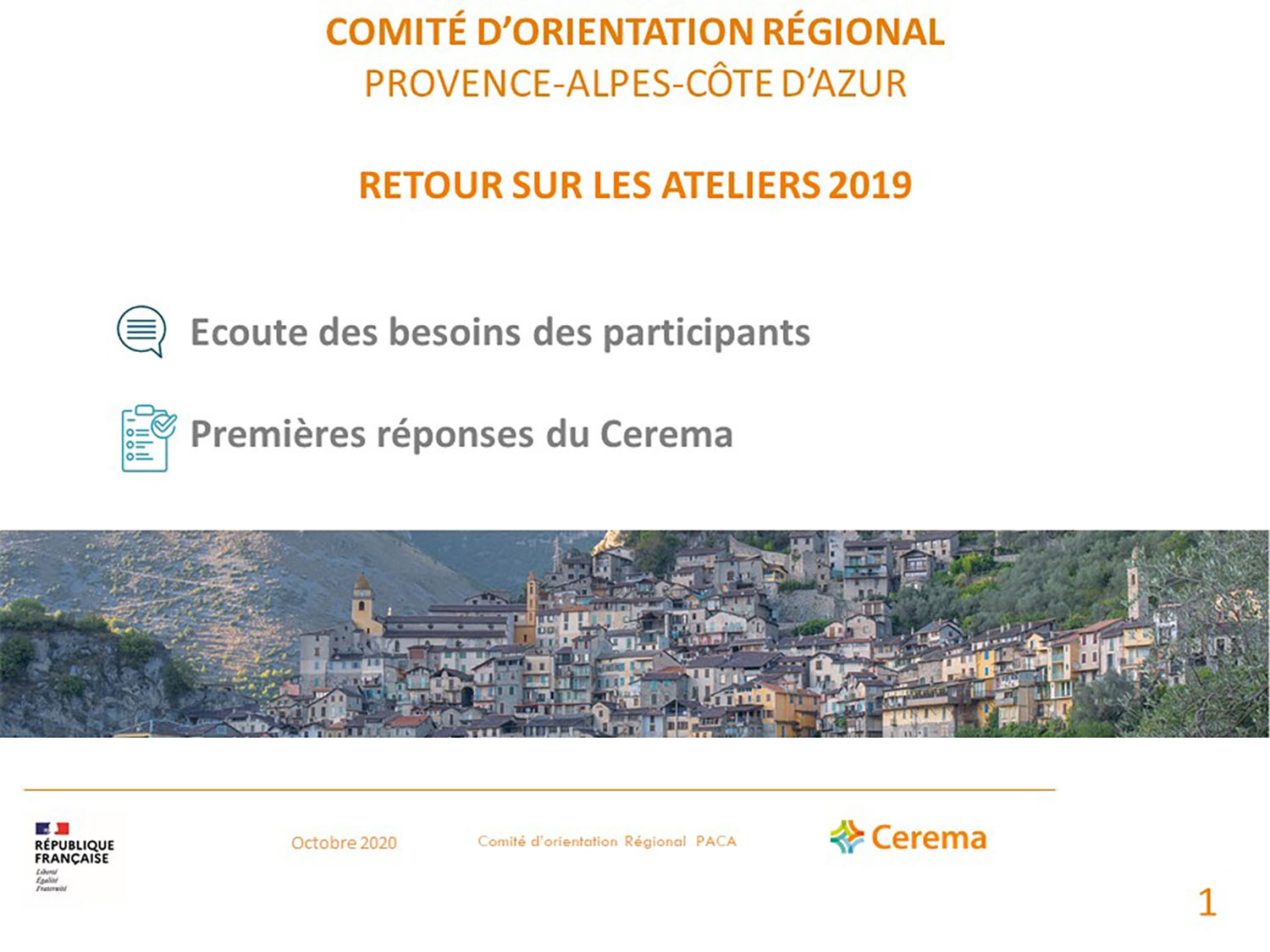 Comité d'Orientation Régional Sud Provence-Alpes-Côte d'Azur - Retour ...