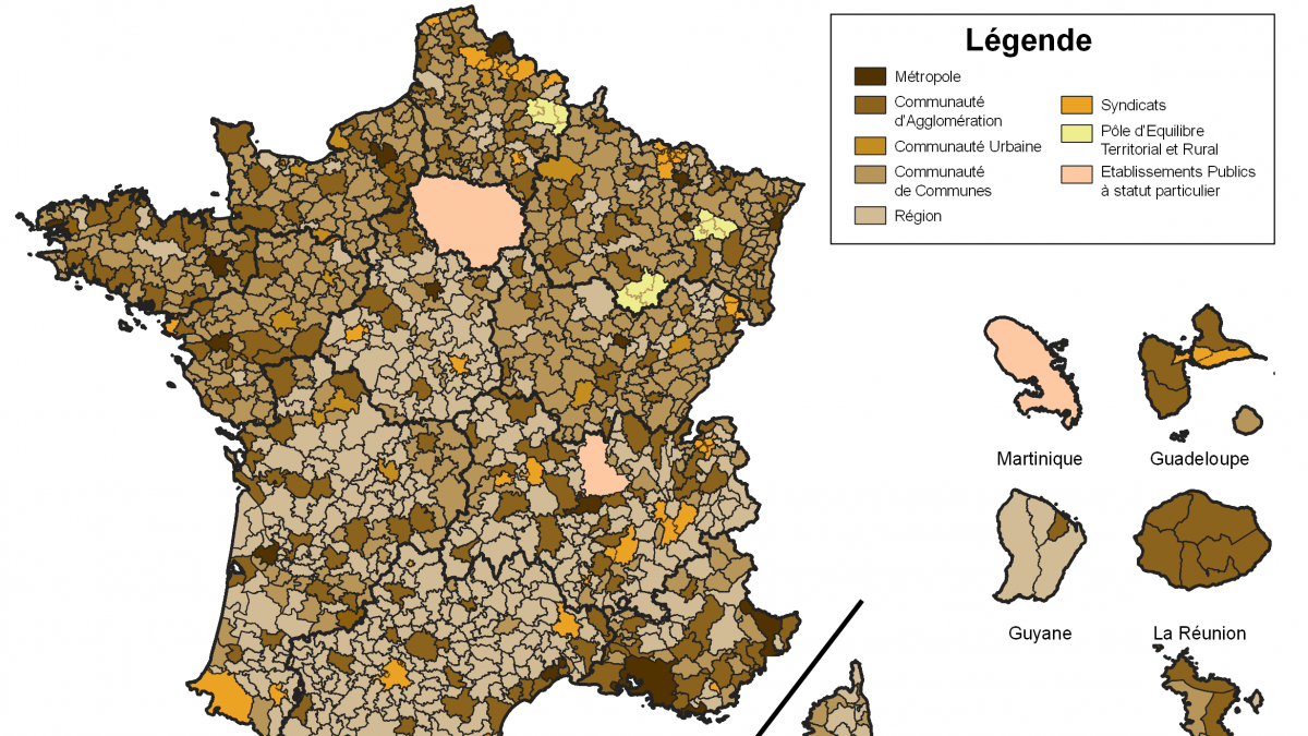 Liste et composition des Autorités Organisatrices de la Mobilité au 1er ...